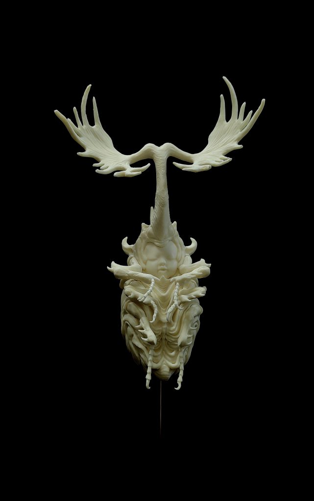 [現貨供應]《鹿角蟲》Moose Beetle 白件Resin Kit - 匠。原創